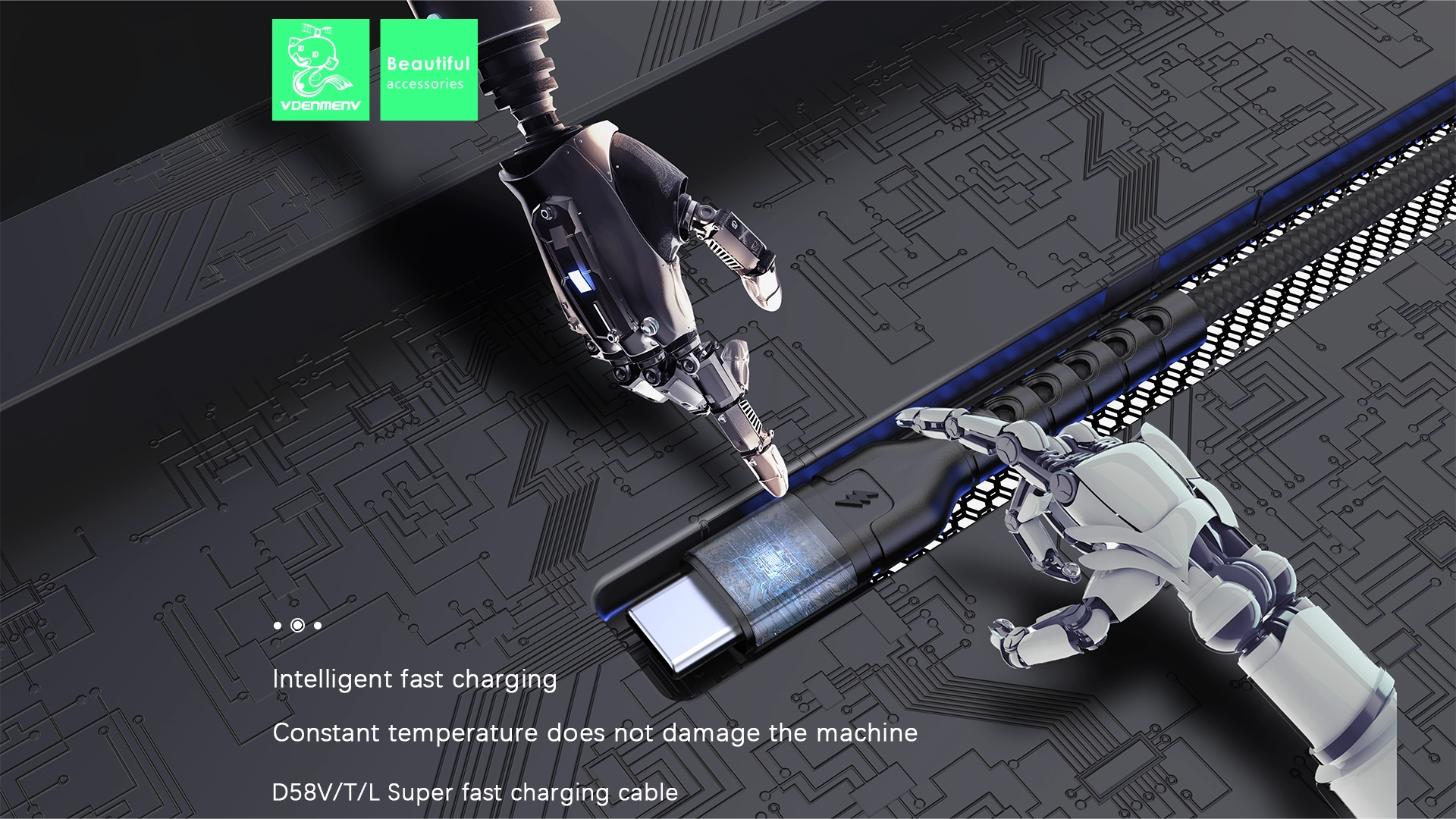 VDENMENV CABLE D58T USB TYPE C - Accesso